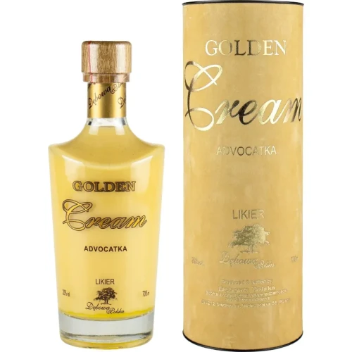 Likier Advocatka Golden Cream 0,7l w tubie - Delikatesy Smacza Jama