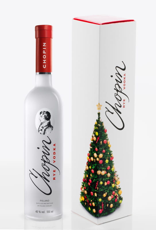 Wódka Chopin Rye 0,5l Edycja Świąteczna - Sklep Smacza Jama